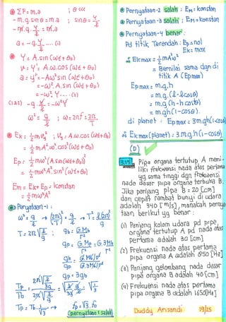 Pembahasan soal fisika saintek sbmptn 2018 kode naskah 402 421-457-460 duddy arisandi-11-12-18 | PDF