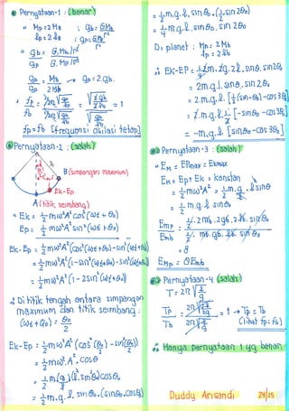 Pembahasan soal fisika saintek sbmptn 2018 kode naskah 402 421-457-460 duddy arisandi-11-12-18 | PDF