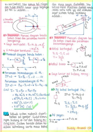 Pembahasan soal fisika saintek sbmptn 2018 kode naskah 402 421-457-460 duddy arisandi-11-12-18 | PDF