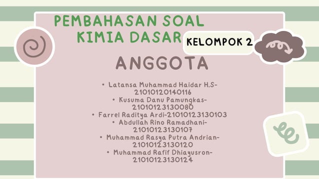 Pembahasan Soal Kimdas Kelompok 2 FINAL.pptx