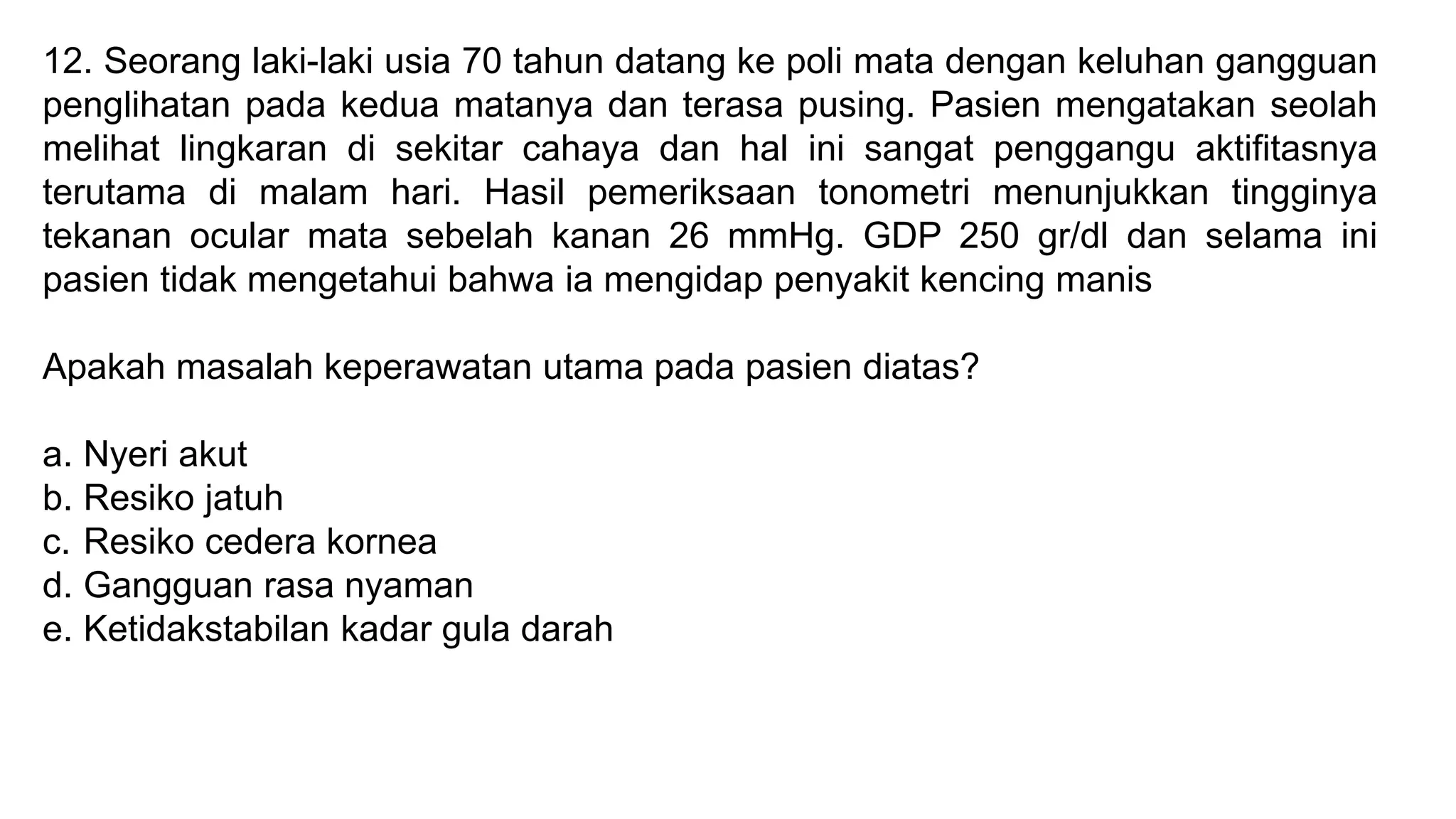 Pembahasan Soal UKOM gerontik persiapan ukomnas | PPTX