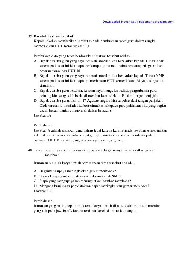 Contoh Pidato 17 Agustus Sekolah Dasar Singkat