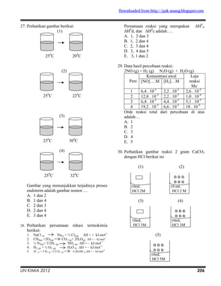 Pembahasan soal un kimia sma 2012 paket a52 | PDF