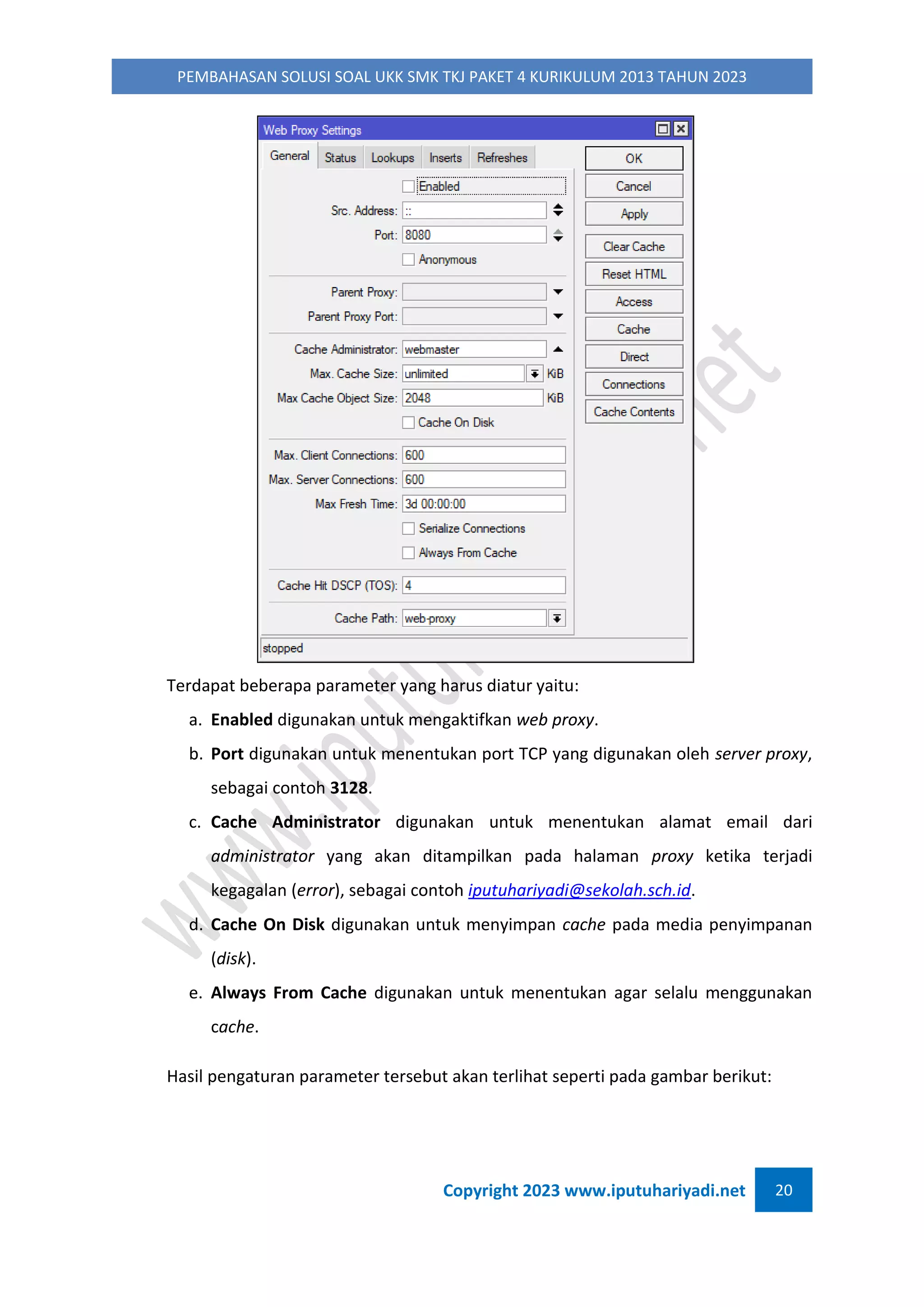 Pembahasan Solusi Soal Uji Kompetensi Keahlian (UKK) SMK TKJ Paket 4 Kurikulum 2013 Tahun 2023.pdf