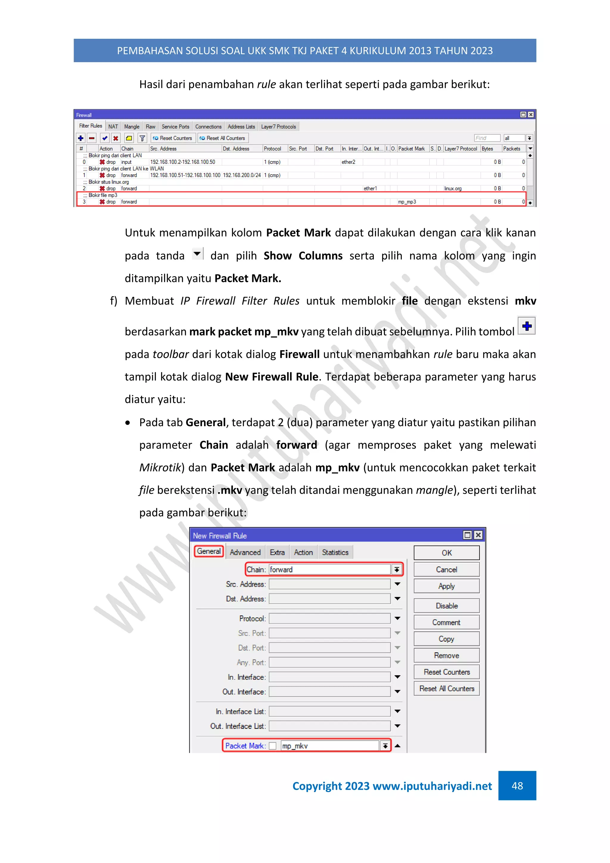 Pembahasan Solusi Soal Uji Kompetensi Keahlian (UKK) SMK TKJ Paket 4 Kurikulum 2013 Tahun 2023.pdf