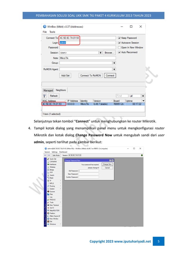 Pembahasan Solusi Soal Uji Kompetensi Keahlian (UKK) SMK TKJ Paket 4 Kurikulum 2013 Tahun 2023.pdf