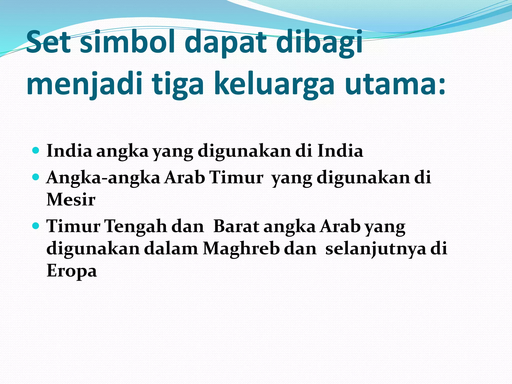 Sistem Numerasi Arab-Hindu dan Romawi | PPTX