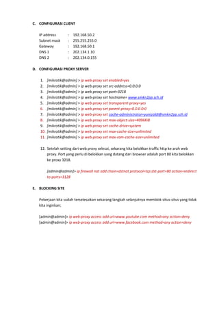 Pembahasan ukk tkj paket 1 | PDF