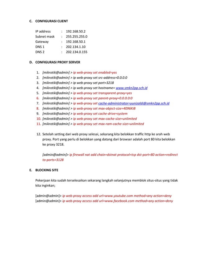 Pembahasan ukk tkj paket 1 | PDF