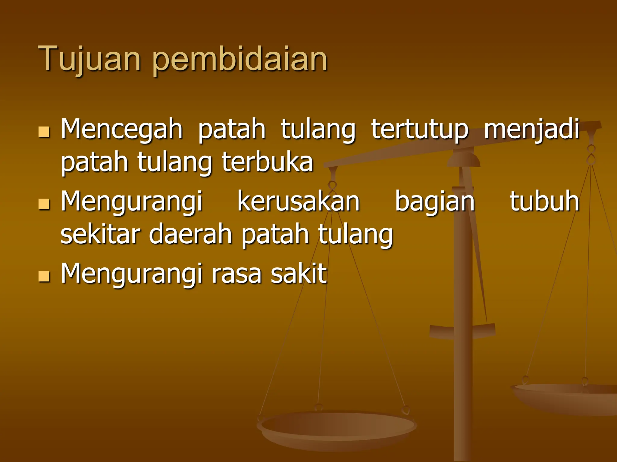PEMBALUTAN & PEMBIDAIAN, pertolongan pertama | PPT
