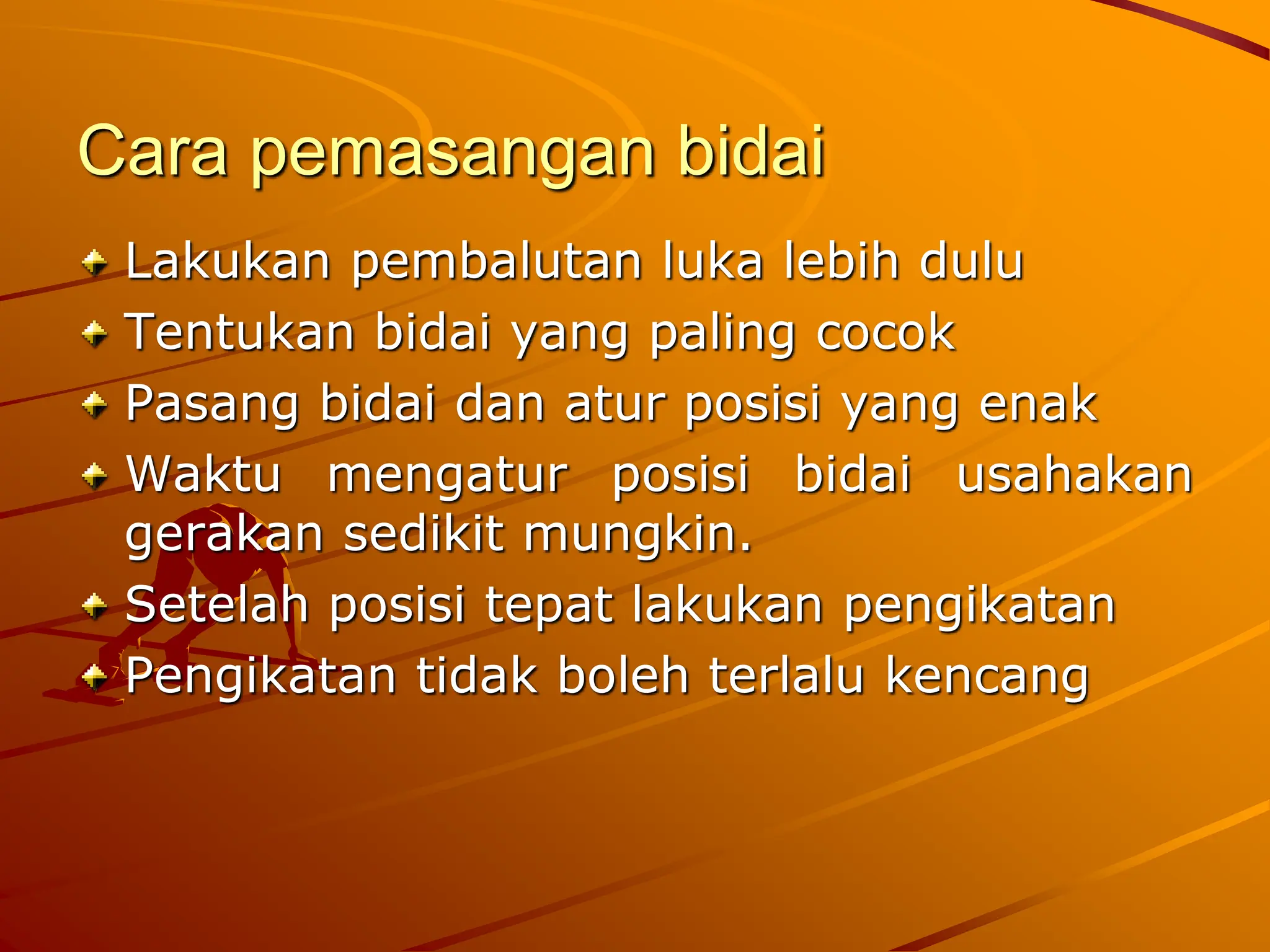 PEMBALUTAN & PEMBIDAIAN, pertolongan pertama | PPT