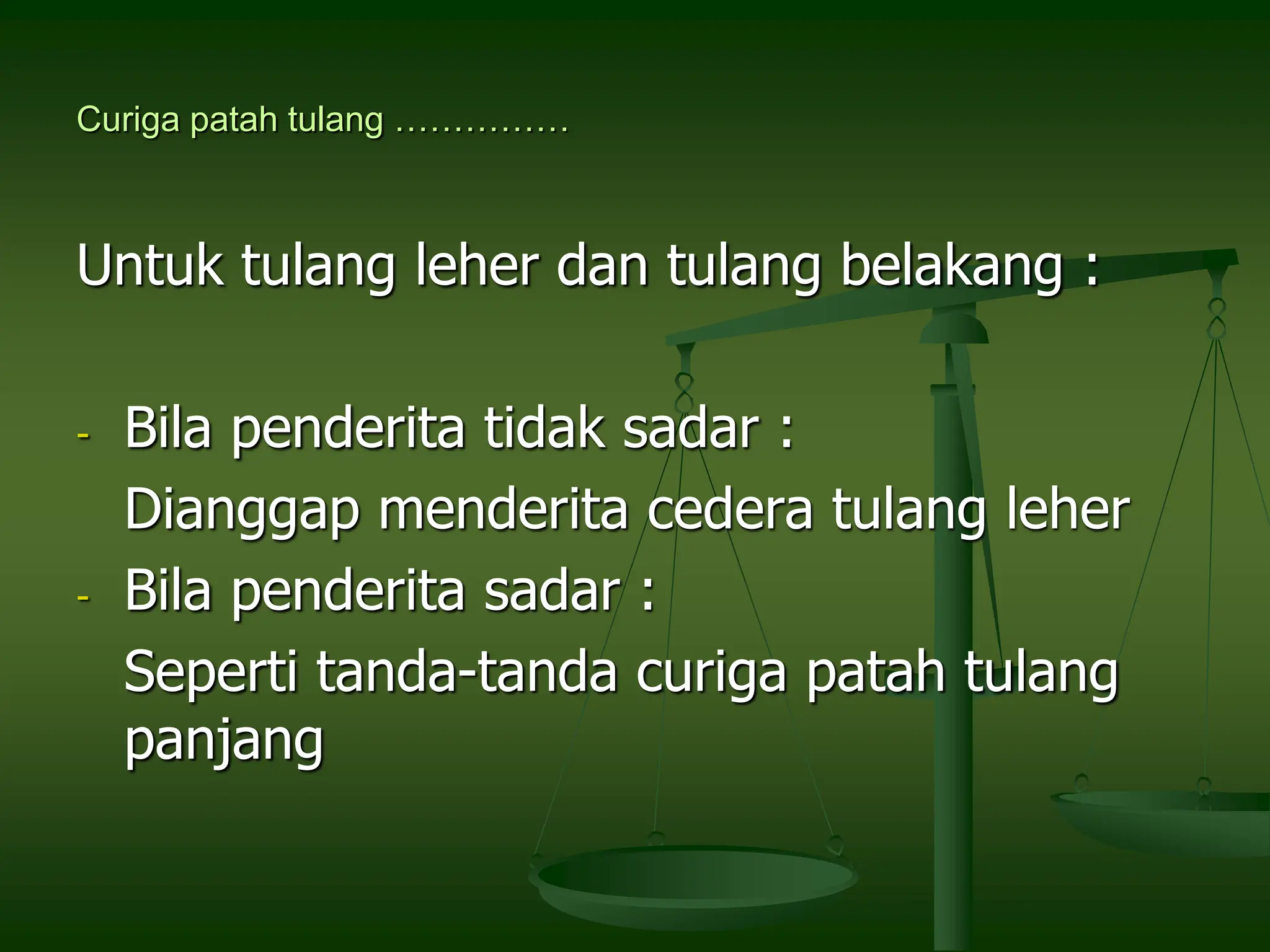 PEMBALUTAN & PEMBIDAIAN, pertolongan pertama | PPT