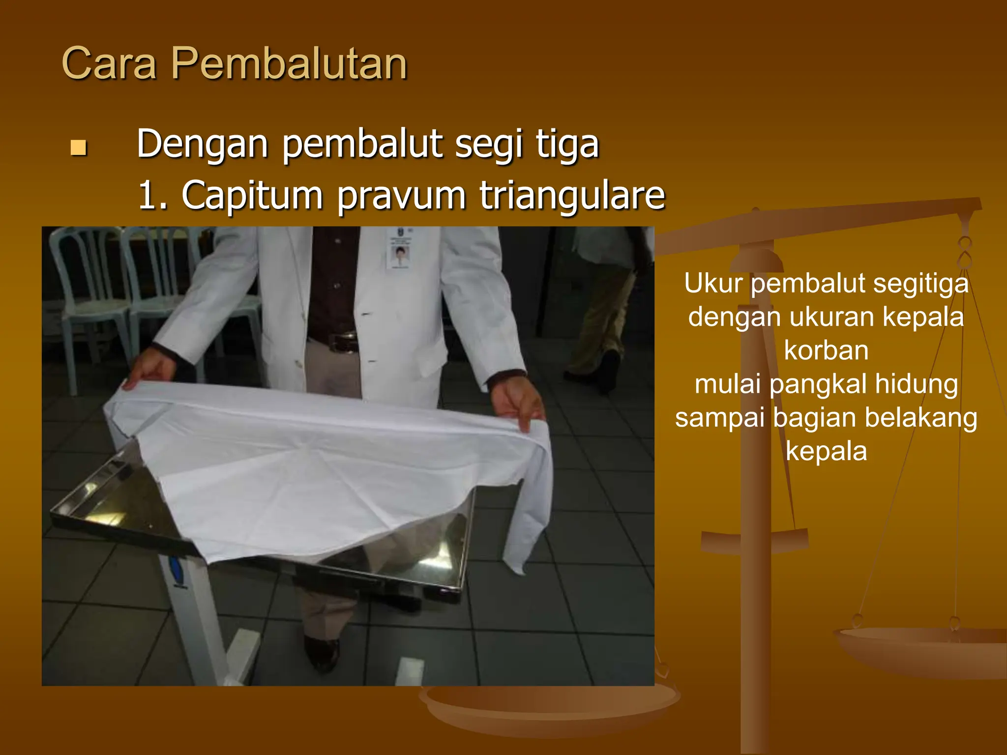 PEMBALUTAN & PEMBIDAIAN, pertolongan pertama | PPT
