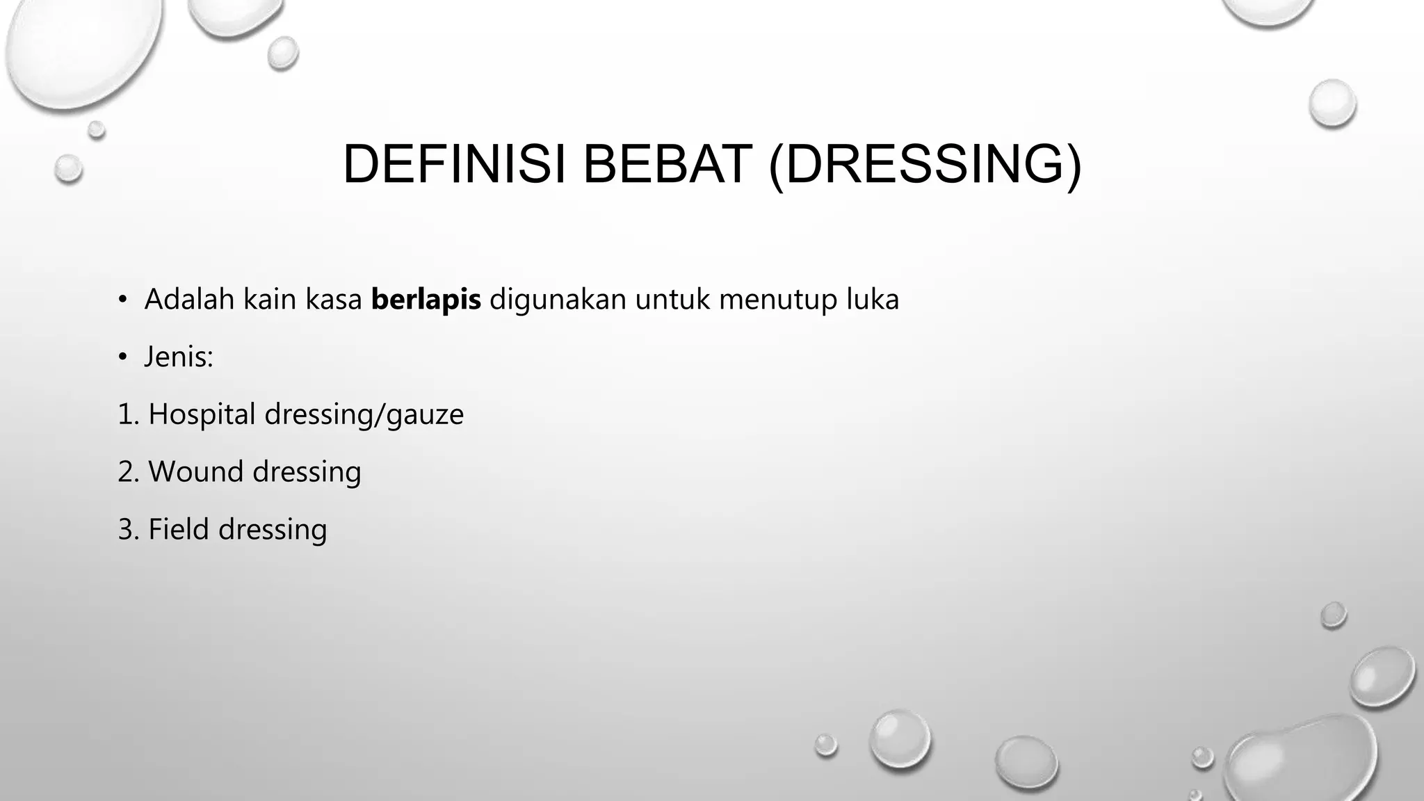 Pembalut & balutan 14112021 | PPTX