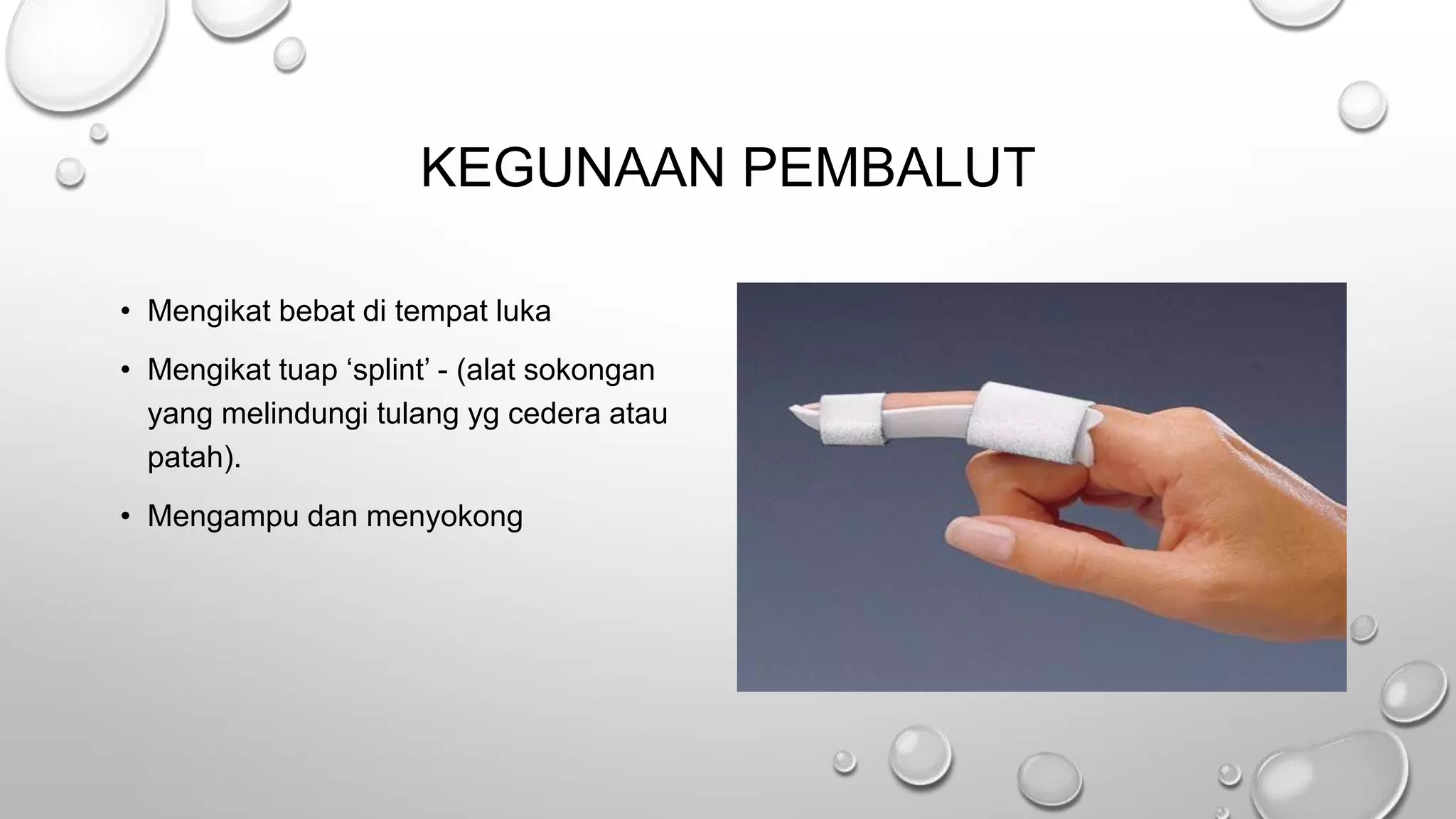 Pembalut & balutan 14112021 | PPTX