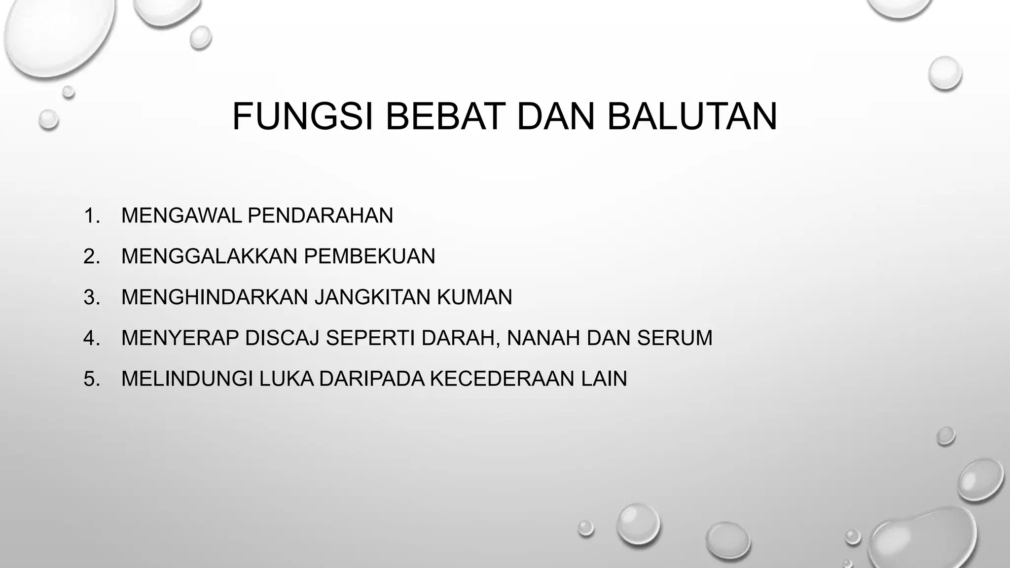Pembalut & balutan 14112021 | PPTX