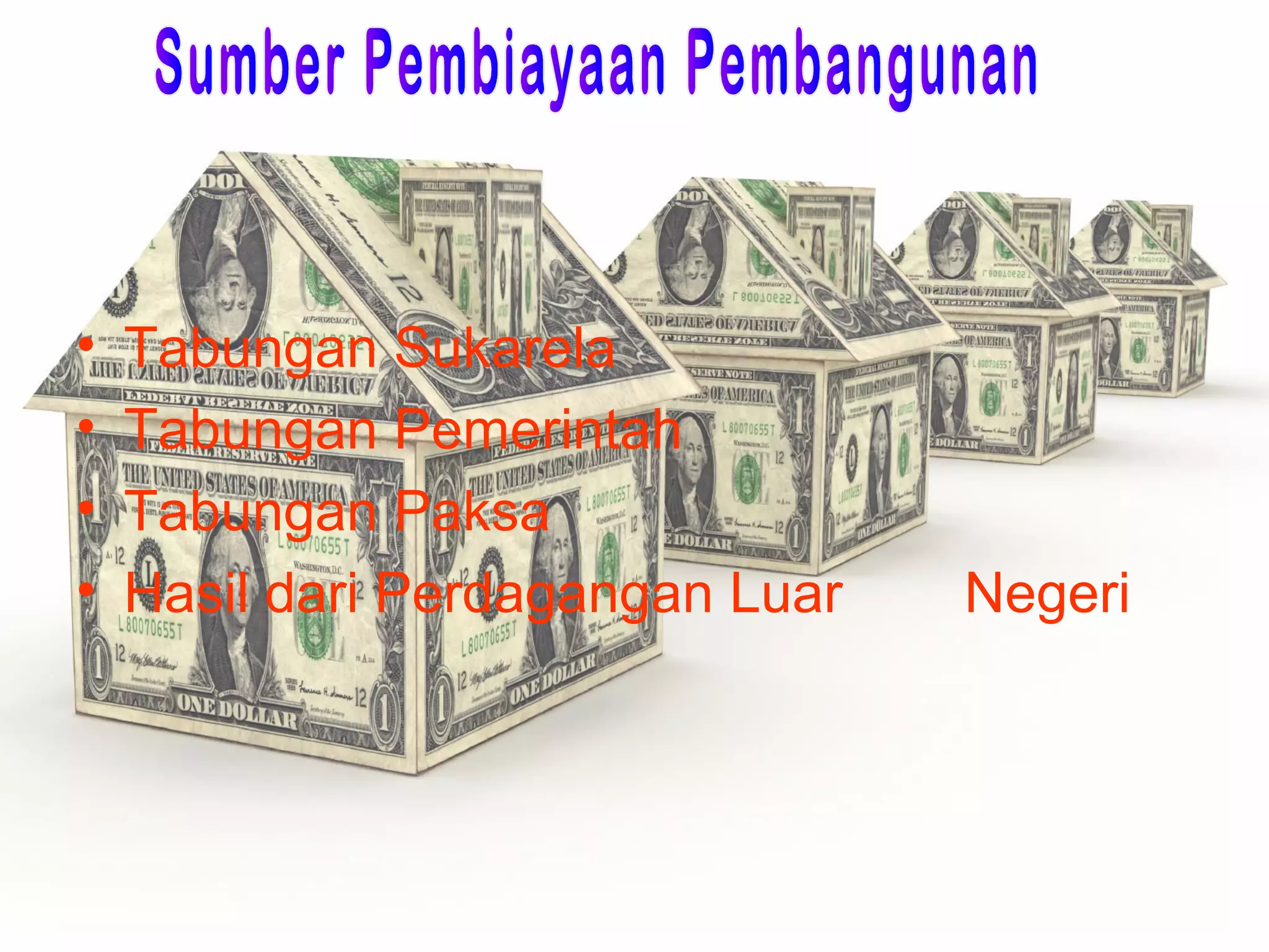 PERTUMBUHAN & PEMBANGUNAN EKONOMI | PPT