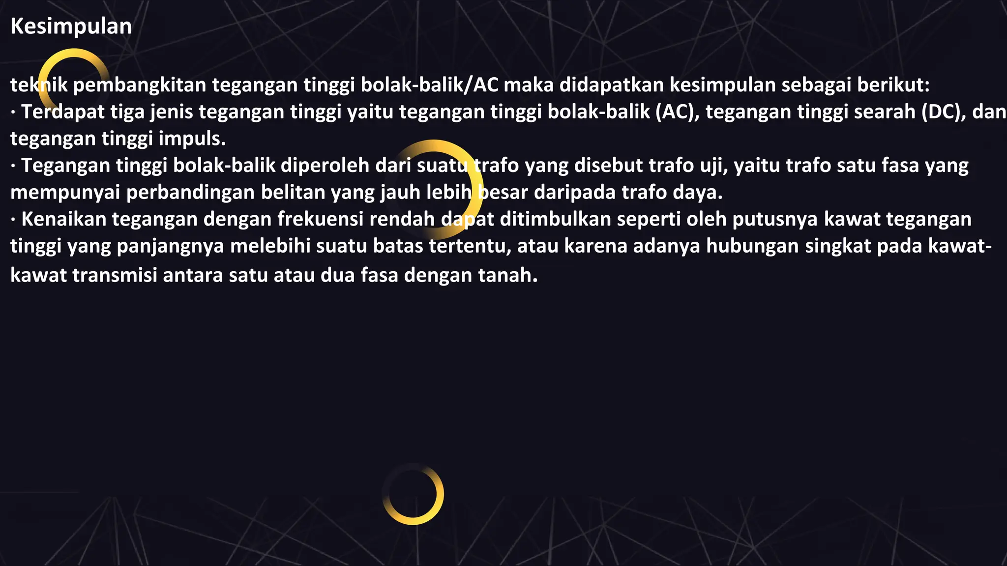 PEMBANGKITAN TEKNIK TINGGI TEGANGAN AC.pptx