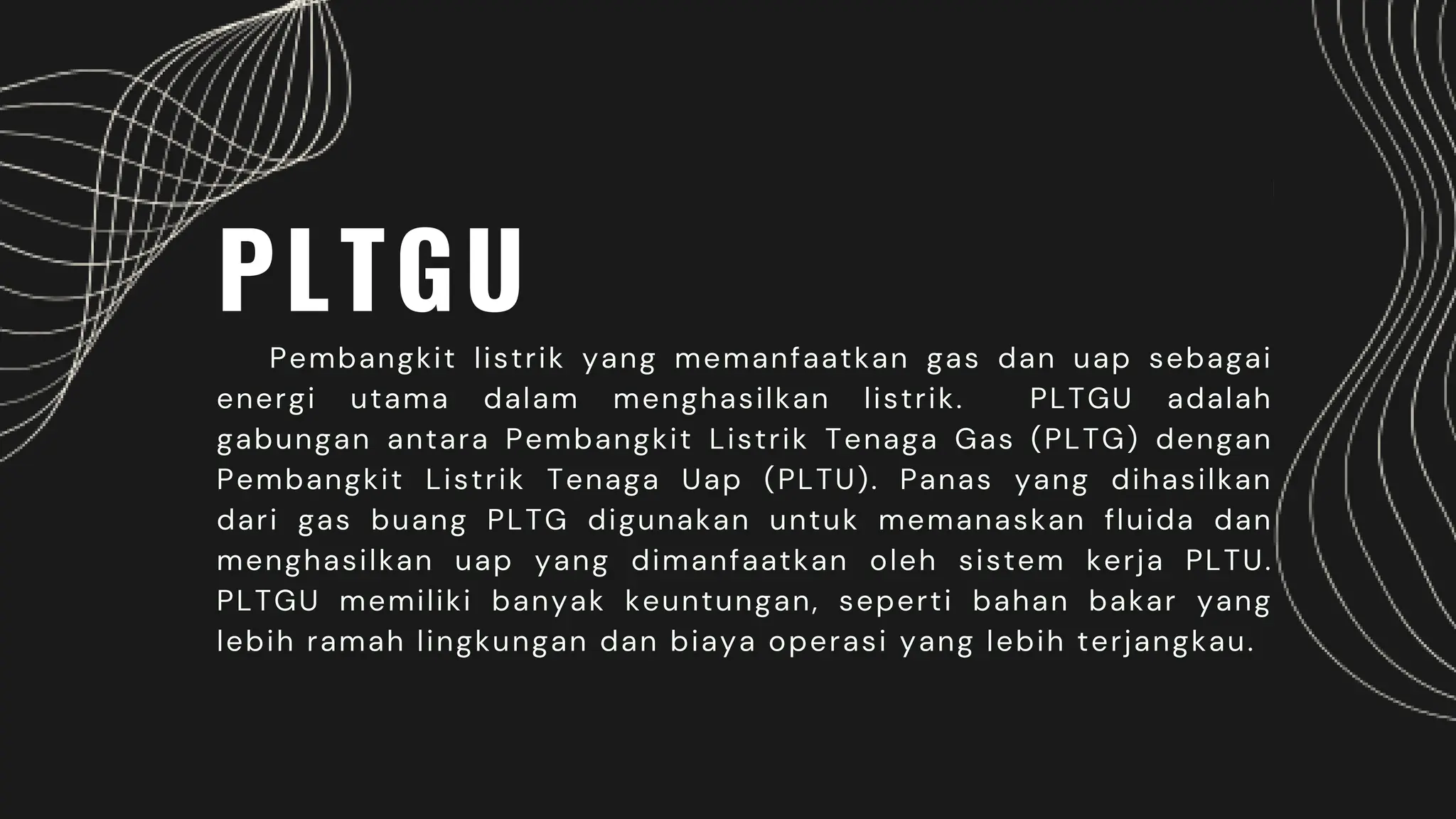 Pembangkit listrik tenaga gas dan uap Indonesia | PPTX