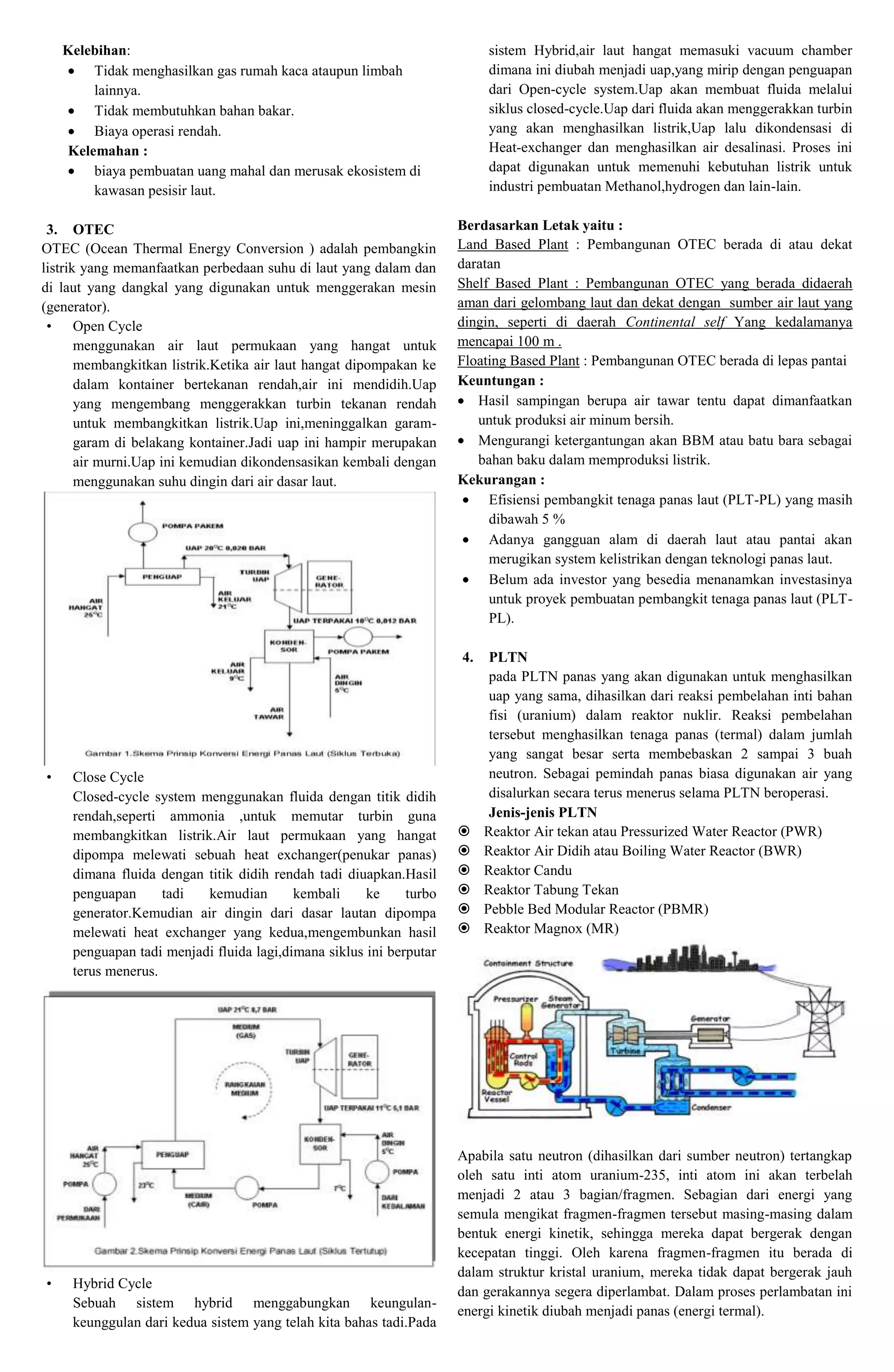 Pembangkit listrik alternatif | DOCX