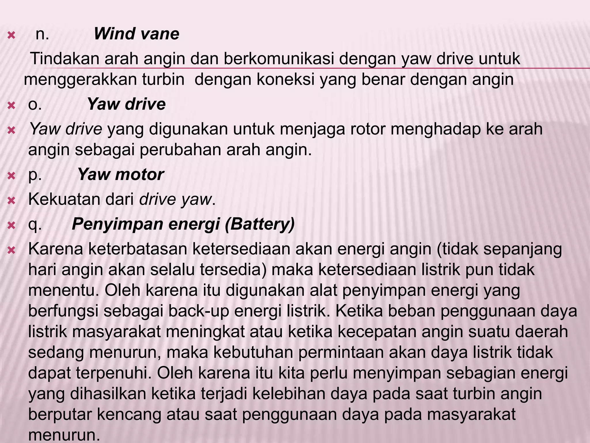 Pembangkit listrik energi angin | PPTX