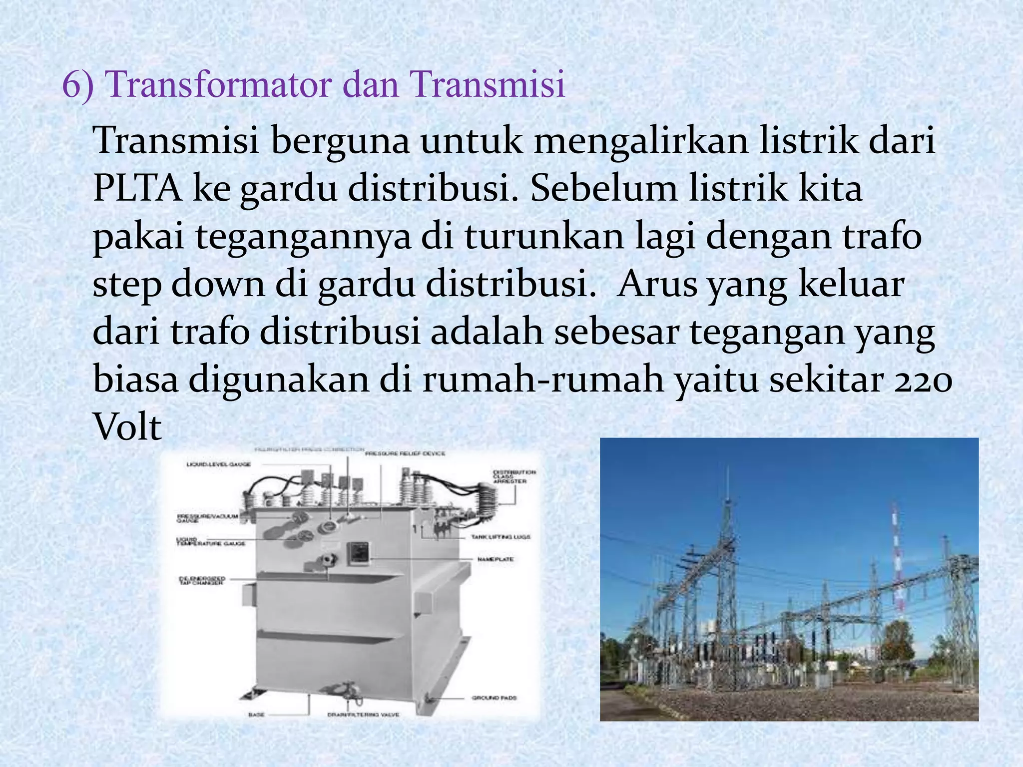 Pembangkit Listrik Tenaga Air (PLTA) | PPTX