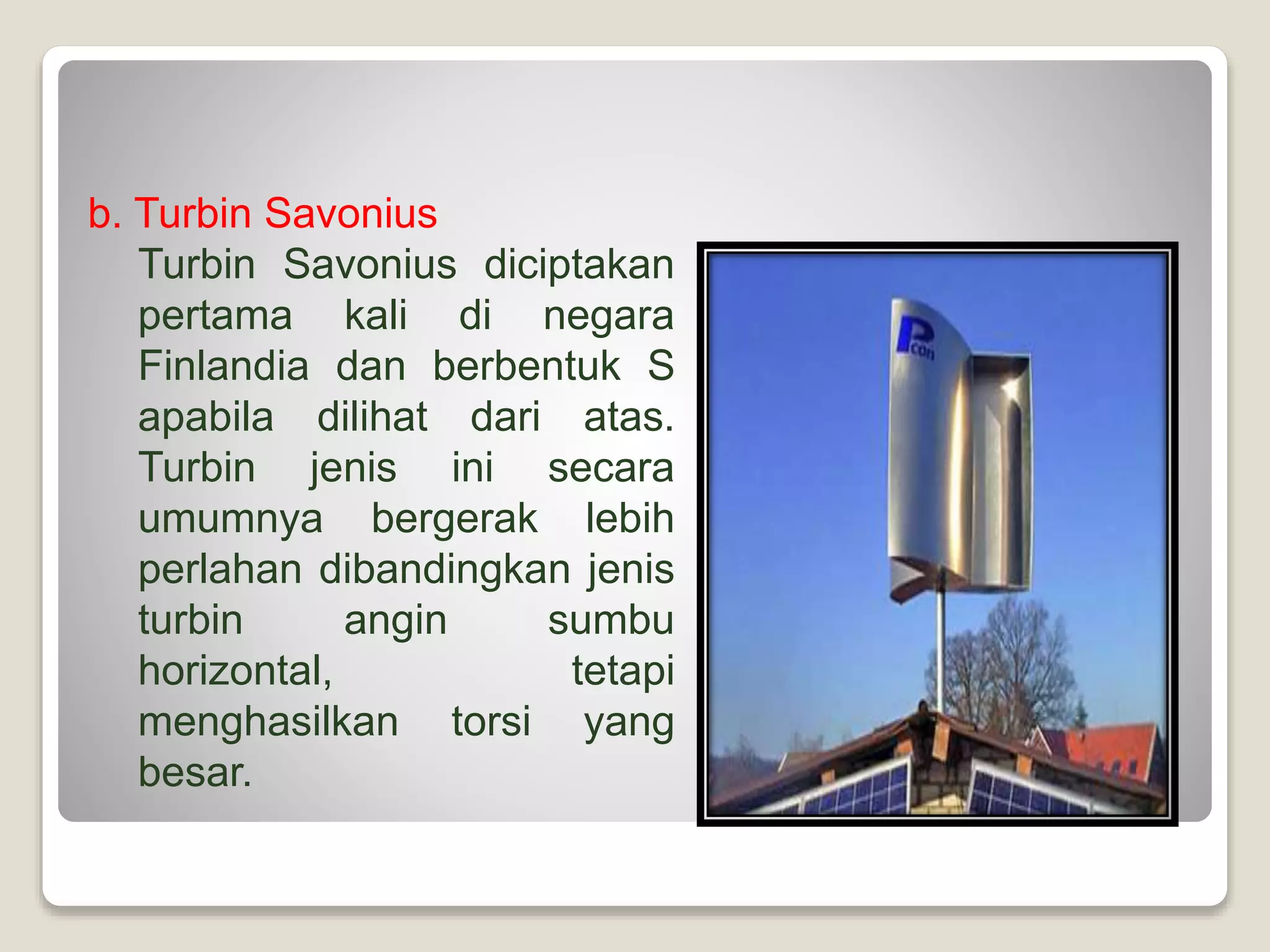 Pembangkit Listrik Tenaga Angin | PPTX