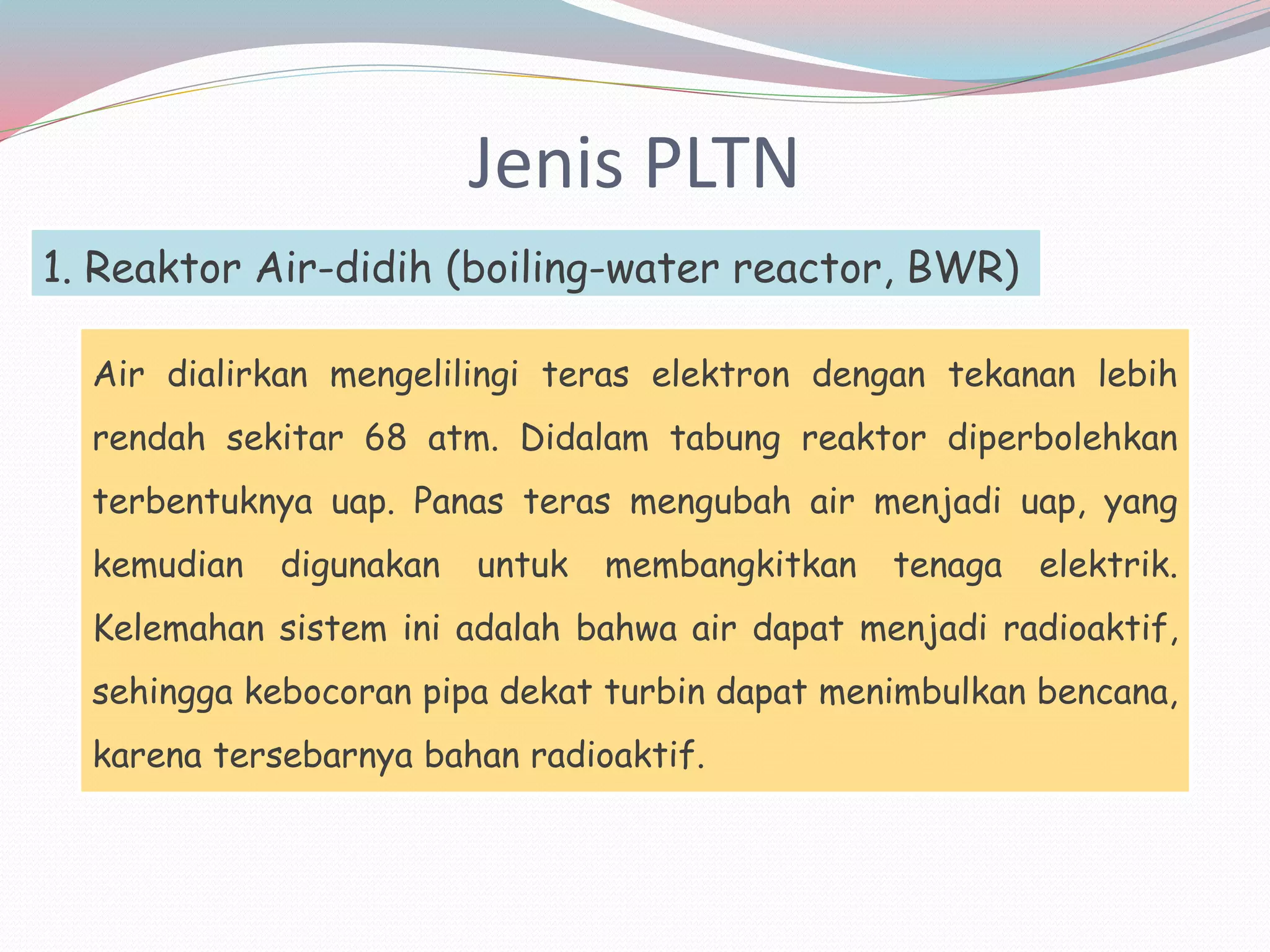 Pembangkit Listrik Tenaga Nuklir (PLTN) | PPTX