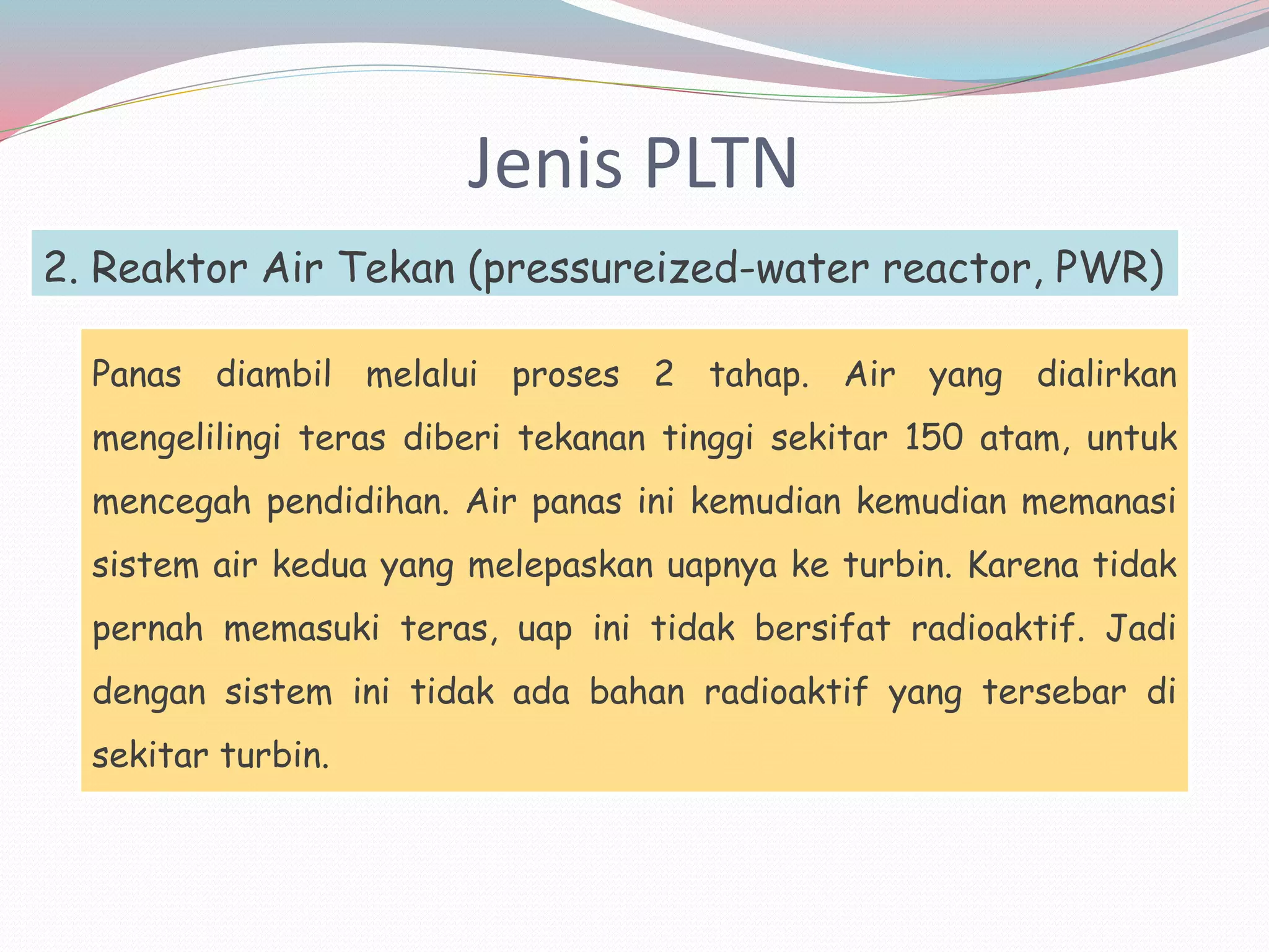 Pembangkit Listrik Tenaga Nuklir (PLTN) | PPTX