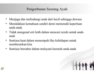Pengorbanan Dan Penghargaan Seorang Ayah | PPT