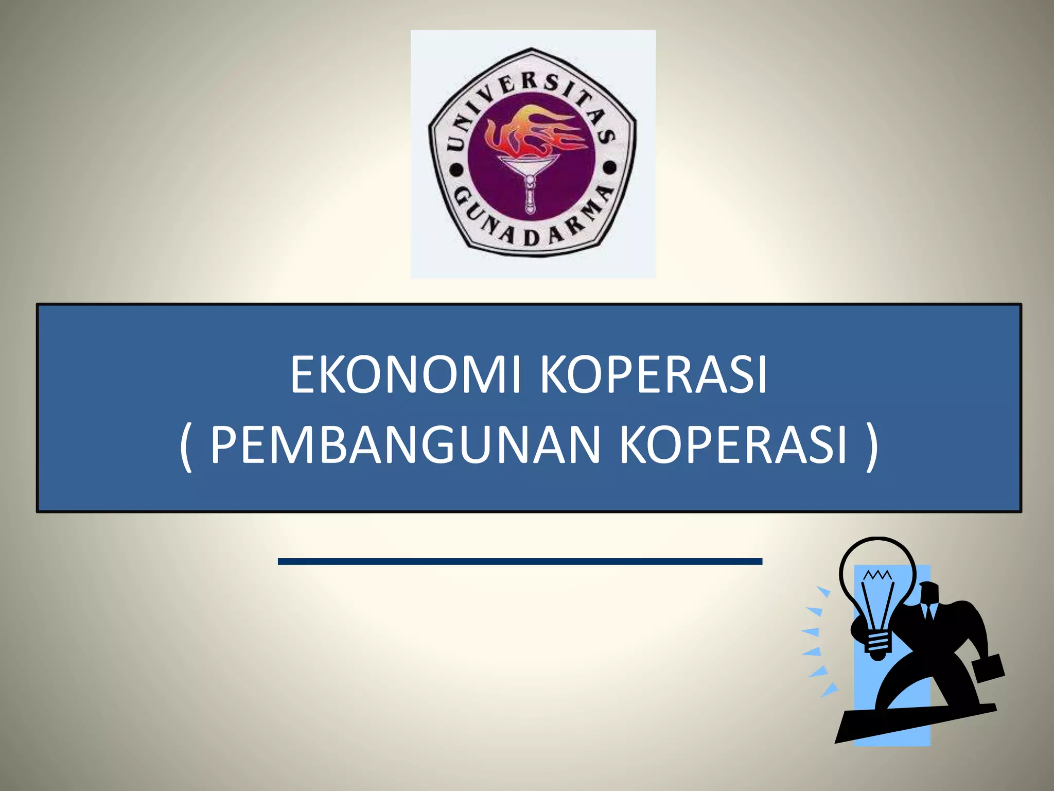 Pembangunan koperasi | PPT