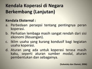 Pembangunan koperasi | PPTX