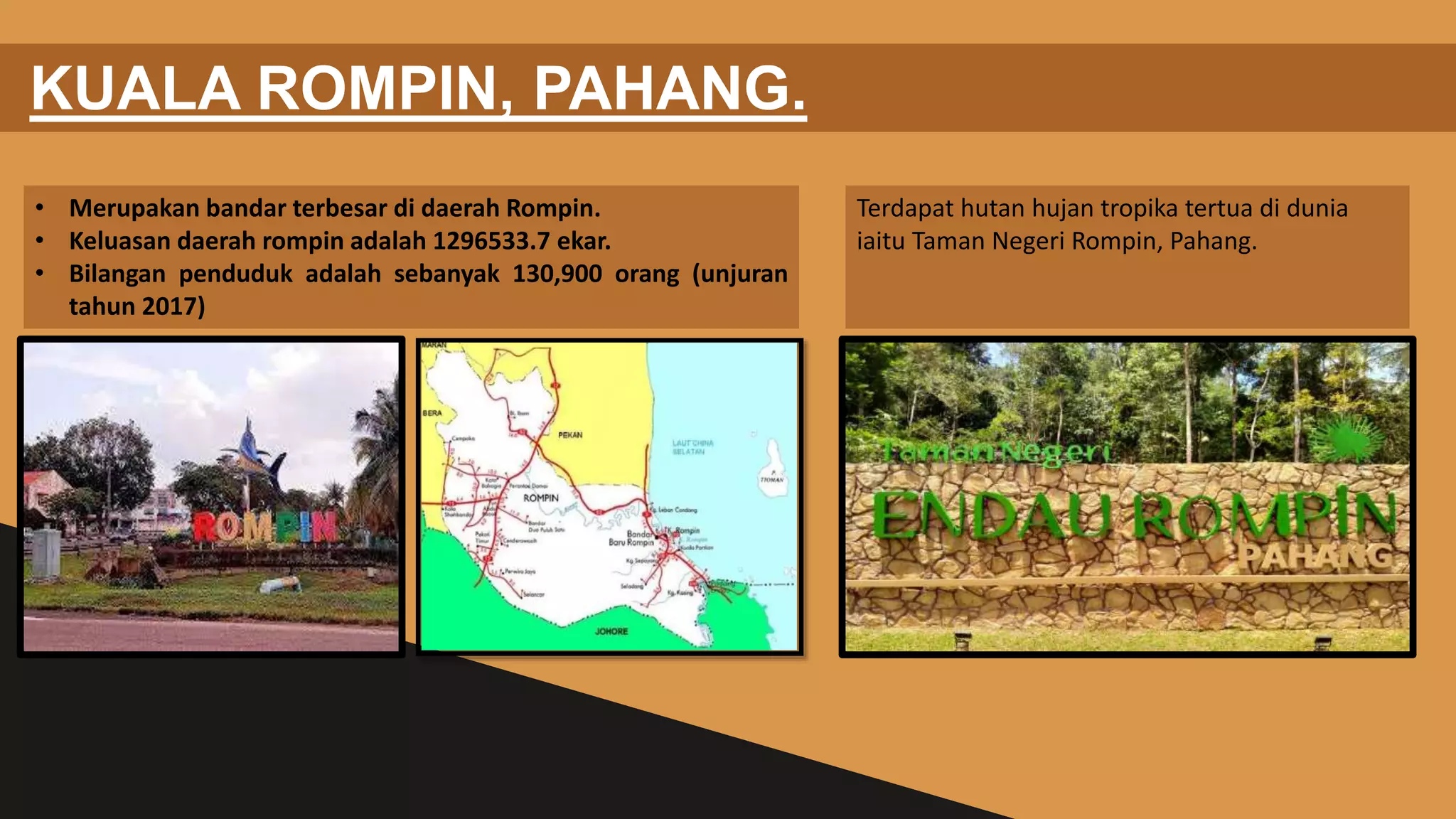 Pembangunan Mapan Bandar Kuala Rompin,Pahang. | PPT