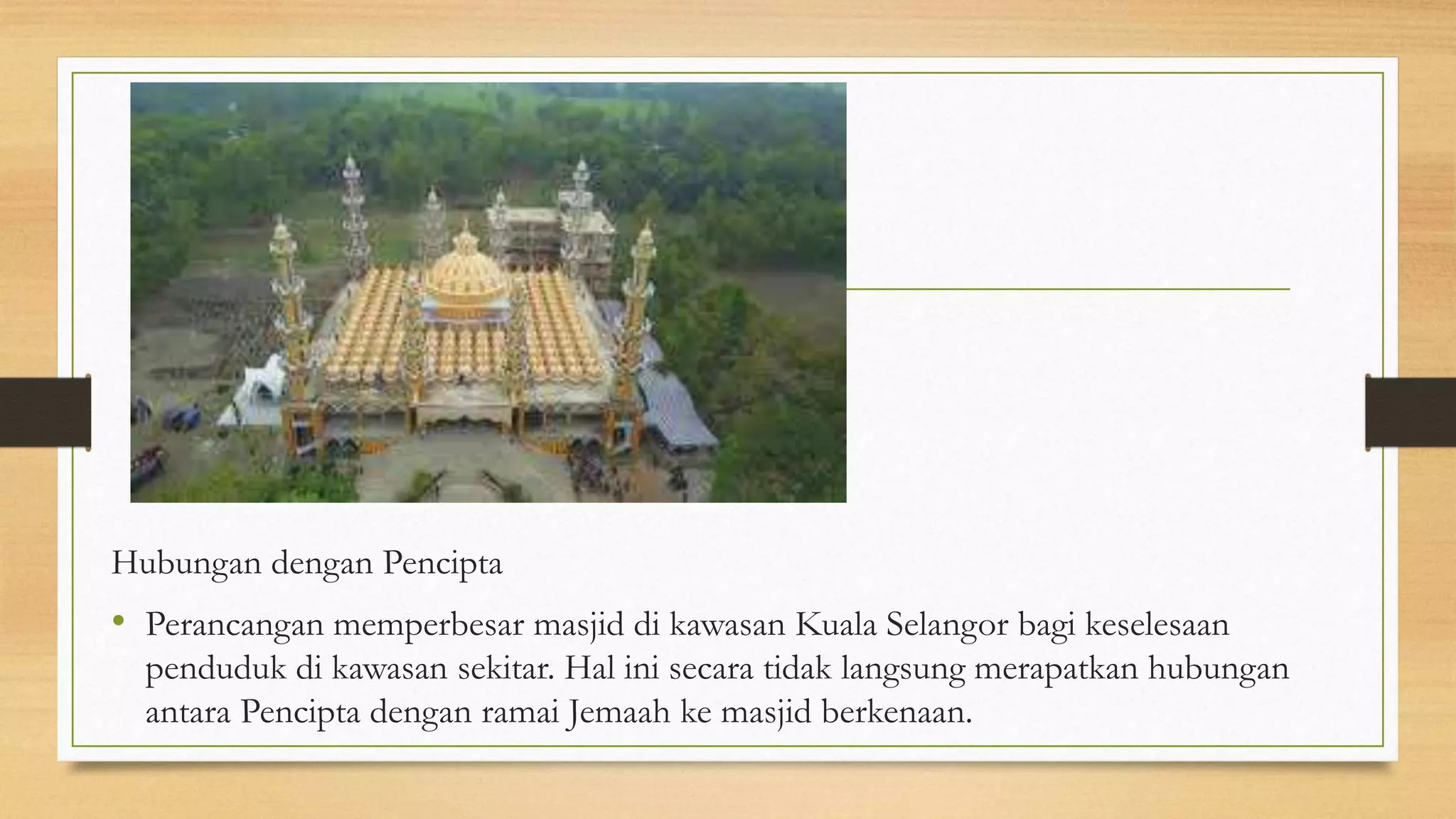 Pembangunan mapan mengikut islam bagi kuala selangor 2050 | PPT