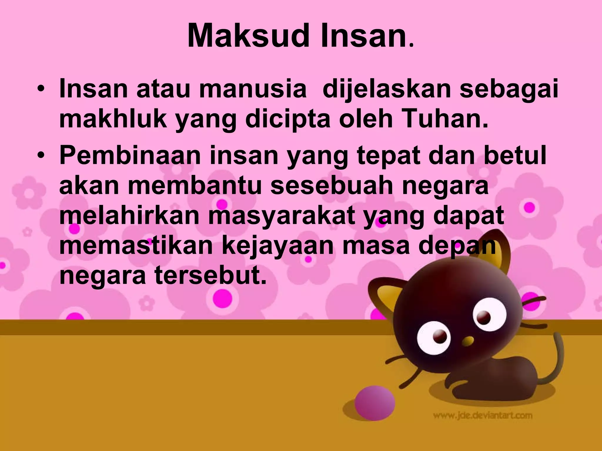 Pembangunan modal insan.. | PPT