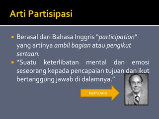 Pembangunan partisipatif | PPTX