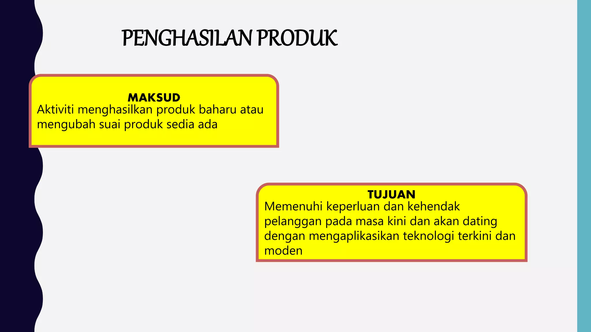 Pembangunan produk part i | PPTX