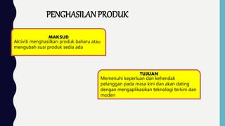 Pembangunan produk part i | PPT