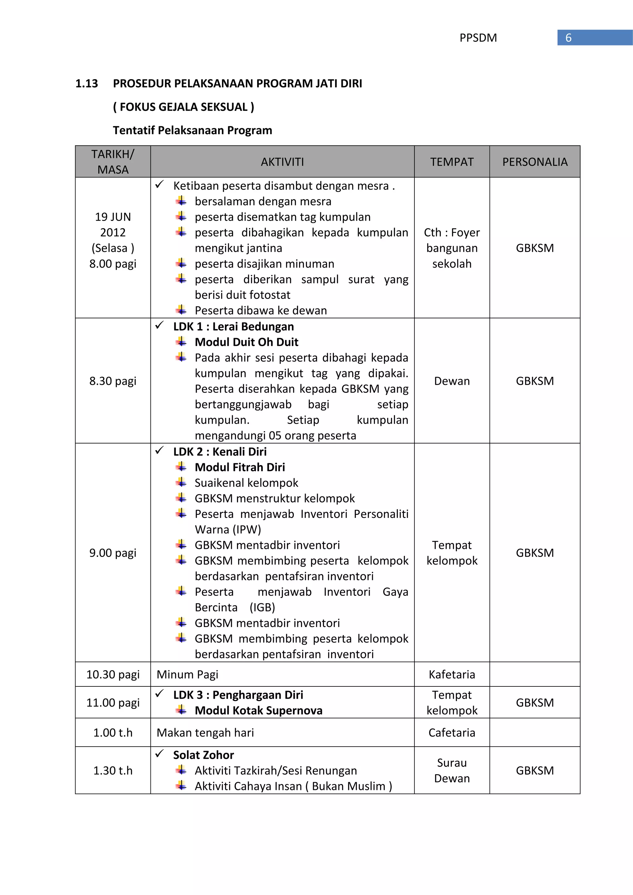 Pembangunan sahsiah diri dan disiplin murid | PDF