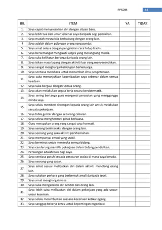 Pembangunan sahsiah diri dan disiplin murid | PDF