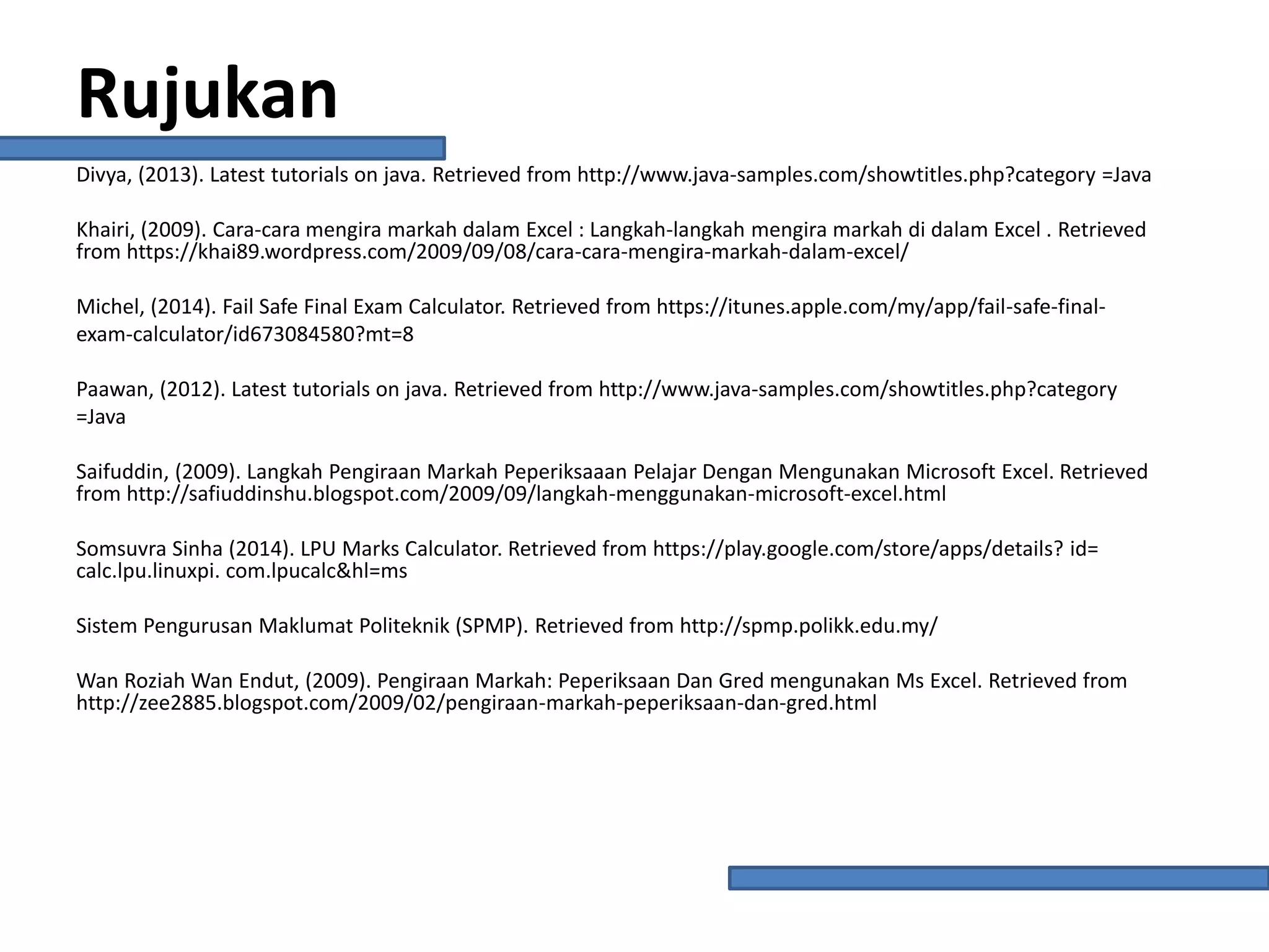PEMBANGUNAN SISTEM e-PB UNTUK PENGIRAAN MARKAH DAN GRED BAGI KURSUS ...