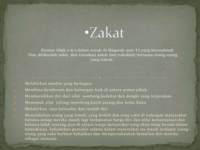 Pembangunan spiritual pemangkin pembangunan ummah berdasarkan ayat 5 | PPTX