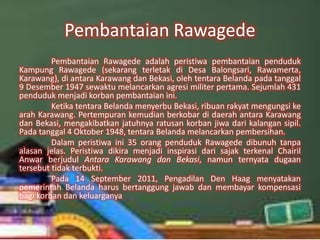 Pembantaian rawagede | PPTX