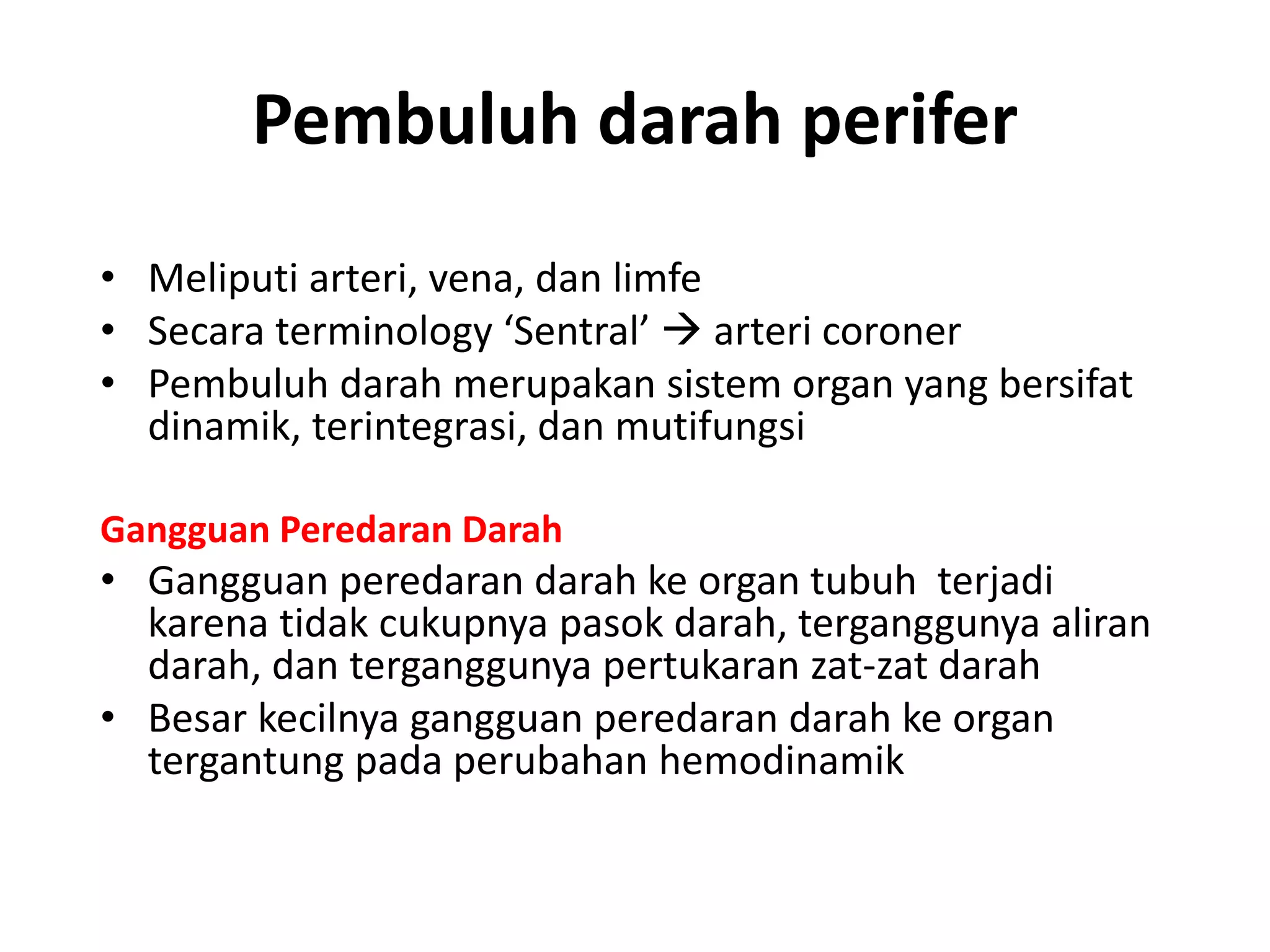 GANGGUAN PEREDARAN DARAH PERIFER | PPTX