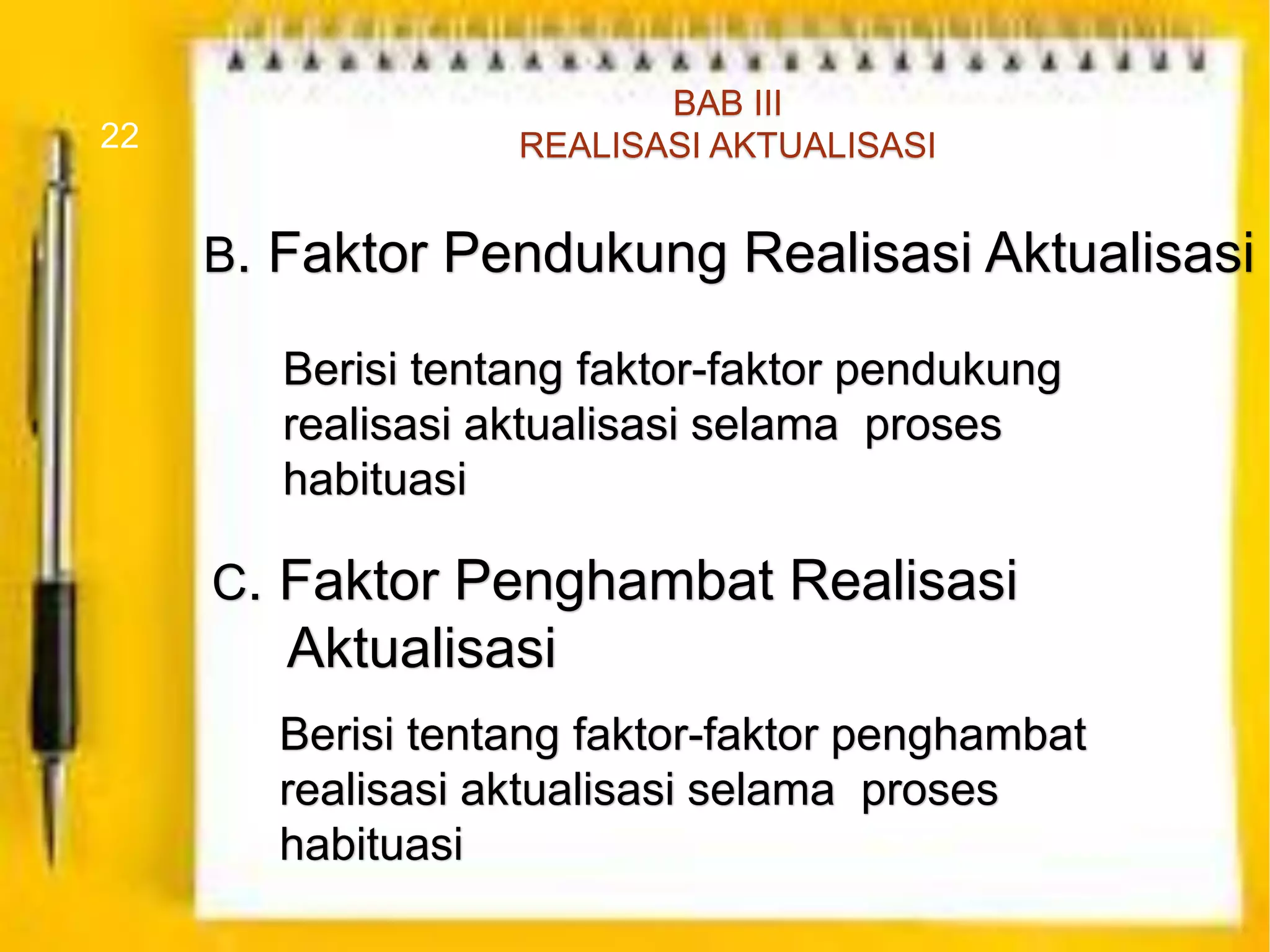 Pembekalan habituasi | PDF