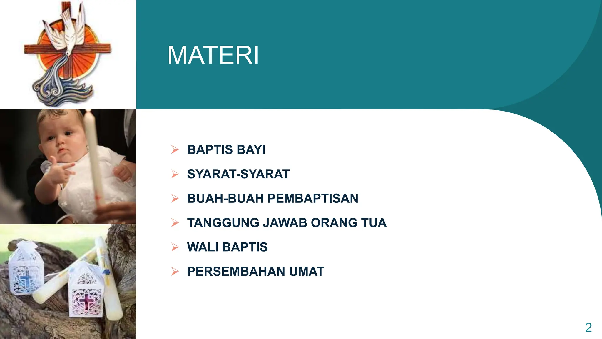 Pembekalan orang tua dan wali Baptisan Bayi.pptx