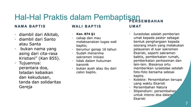 Pembekalan orang tua dan wali Baptisan Bayi.pptx