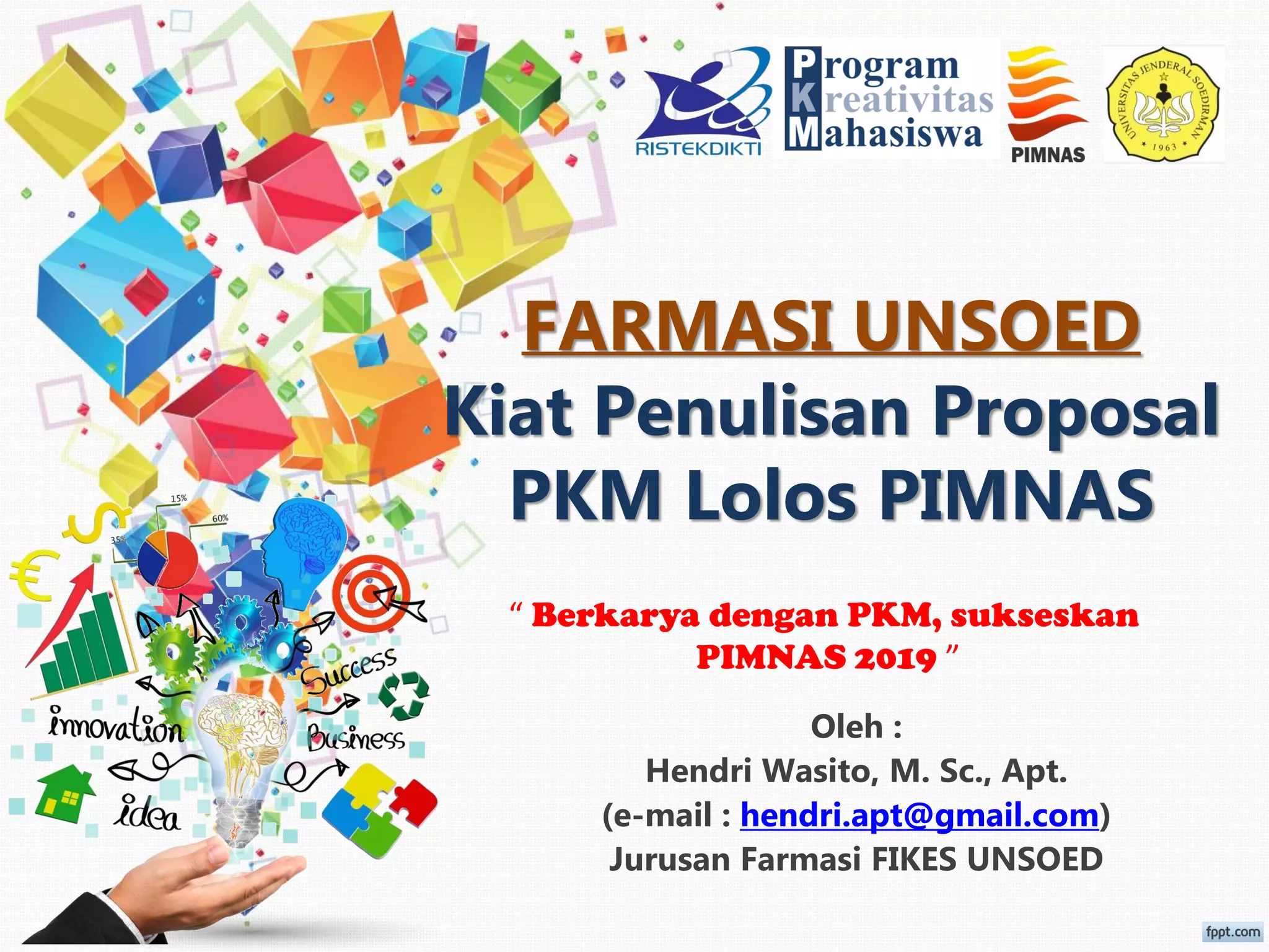 Pelatihan Penulisan PKM lolos PIMNAS | PDF