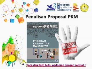 Pelatihan Penulisan PKM lolos PIMNAS | PDF