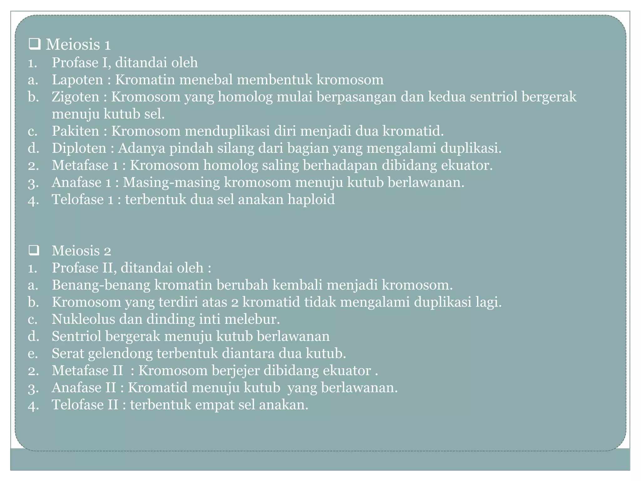 Pembelahan sel | PPTX